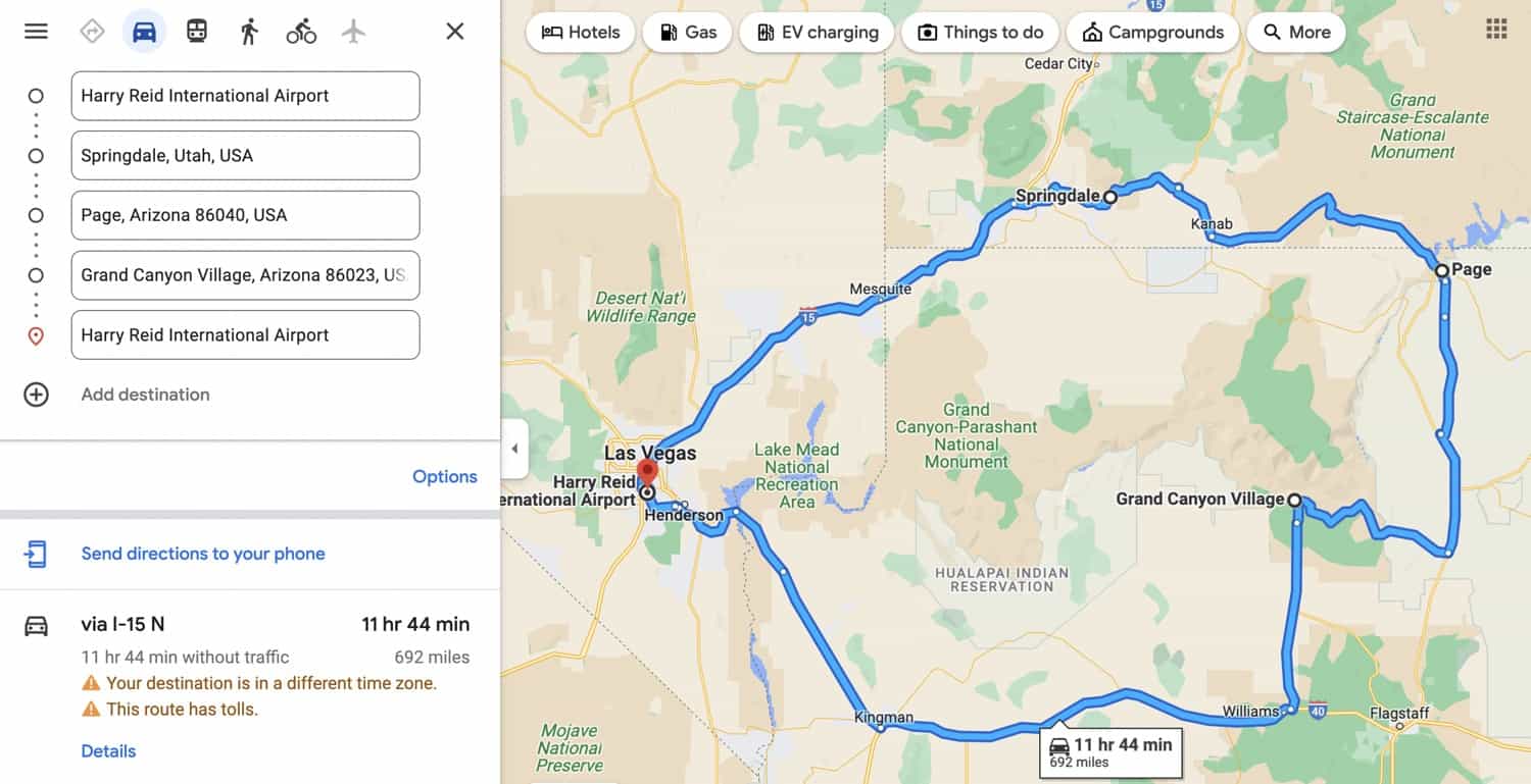 The Ultimate USA Southwest Road Trip Itinerary - showbizztoday